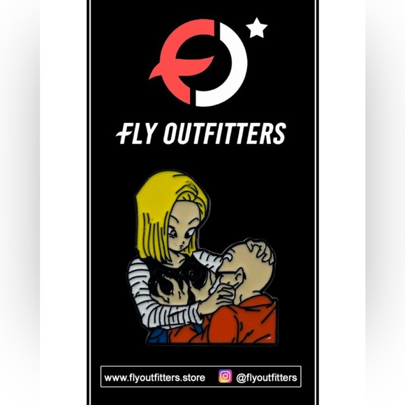 Accessories | Dragon Ball Z Sexy Android 18 Pervy Master Roshi Enamel ...